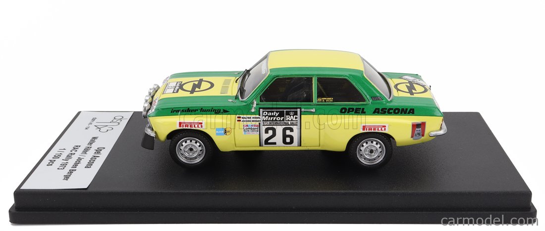 TROFEU TRFDSN154 Scale 1/43 | OPEL ASCONA 1.9 SR (night version) N 26 ...
