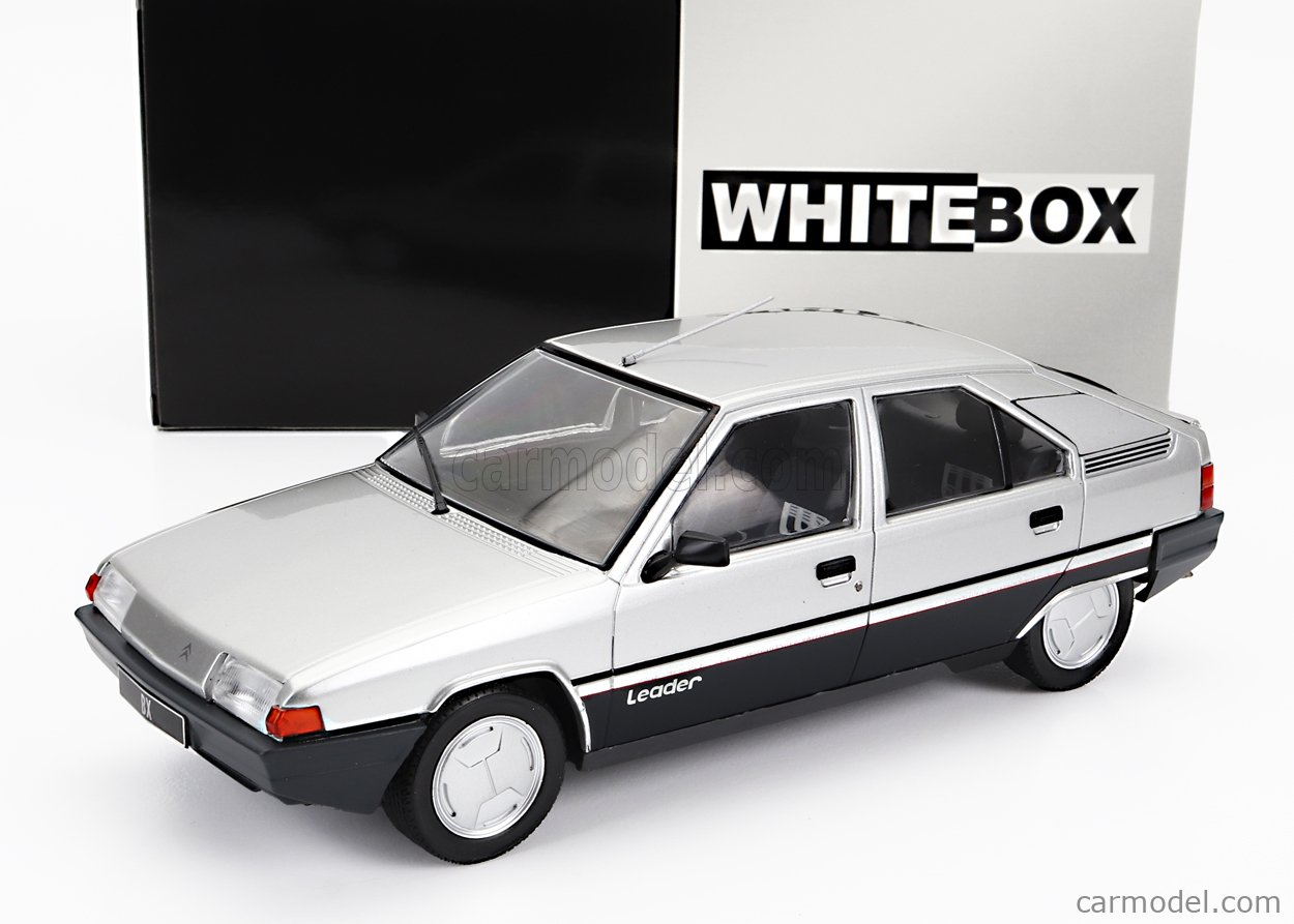 WHITEBOX WB124205 Scale 1/24 | CITROEN BX LEADER 1982 SILVER