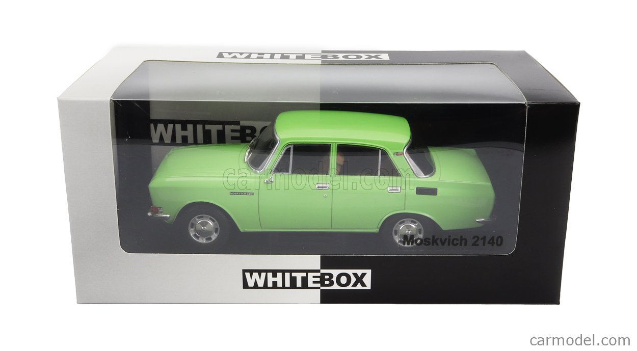 WHITEBOX WB124203 Scale 1/24 | MOSKVITCH 2140 1980 GREEN
