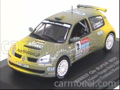 UNIVERSAL HOBBIES UH2249 Escala 1/43 | RENAULT CLIO SUPER 1600 RALLY ...