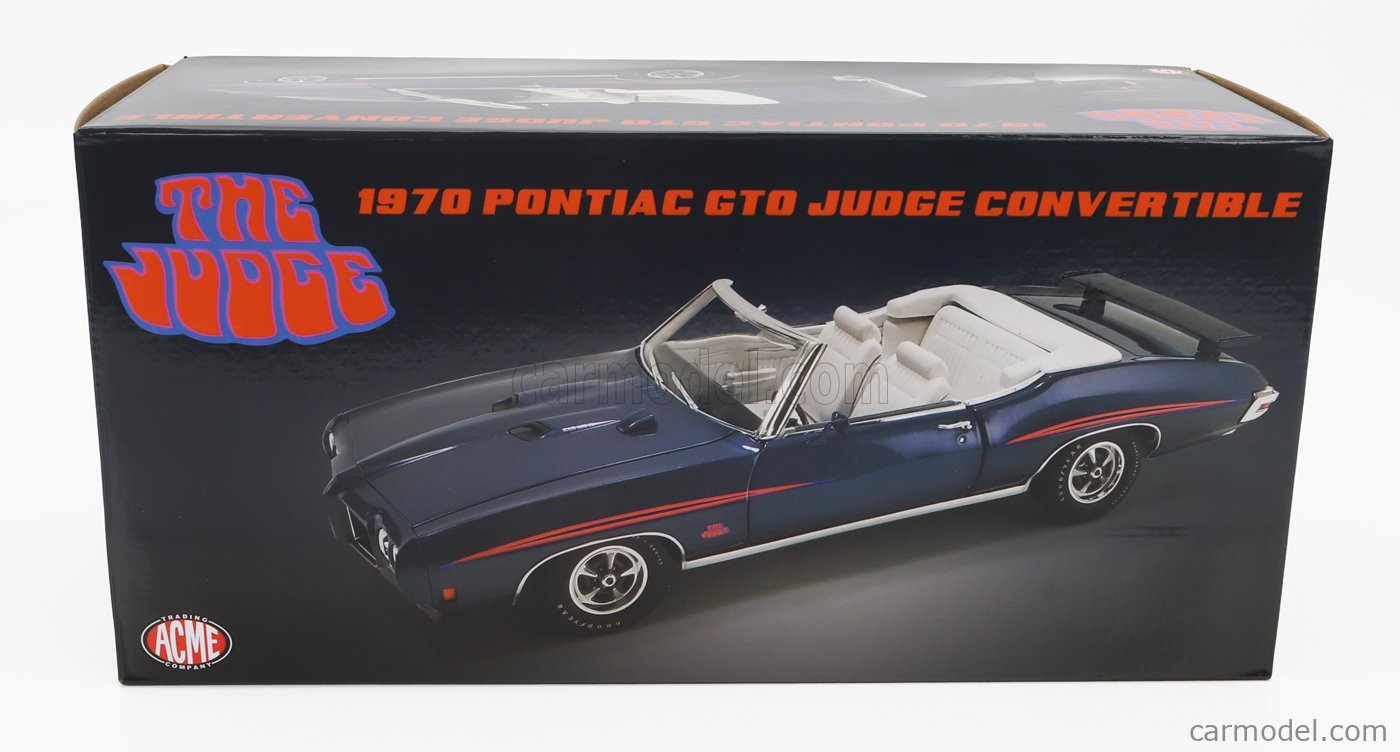 ACME-MODELS A1801221 Scale 1/18 | PONTIAC GTO JUDGE CABRIOLET 1971 ...