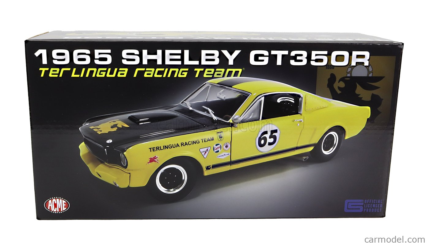 ACME-MODELS A1801869 Scale 1/18 | FORD USA MUSTANG SHELBY GT350R TEAM TERLINGUA RACING N 65 ...
