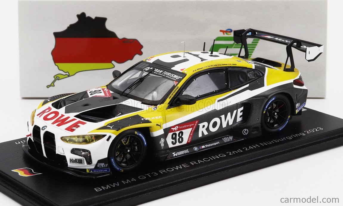 SPARK-MODEL SG897 Scale 1/43 | BMW 4-SERIES M4 GT3 TEAM ROWE RACING N ...