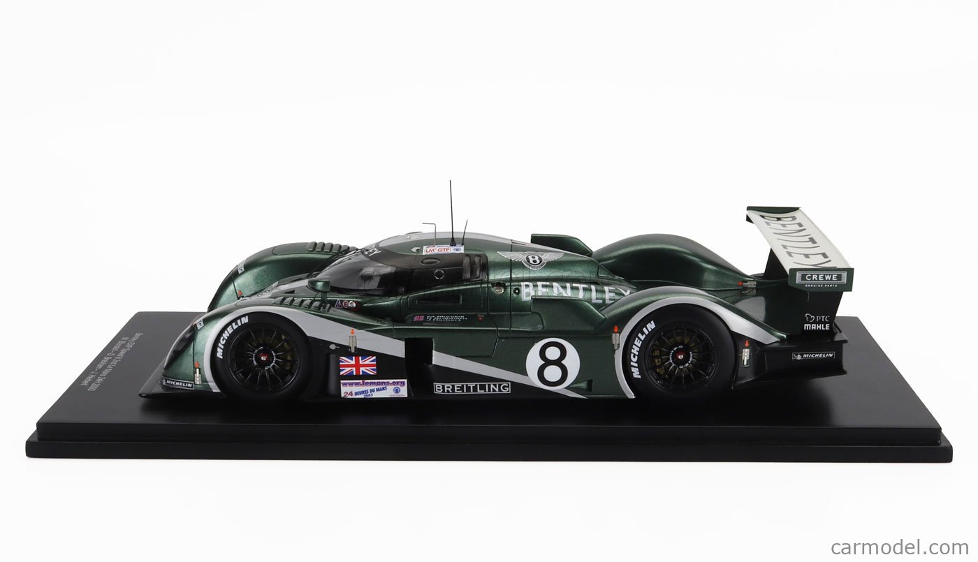 SPARK-MODEL 18S837 Scale 1/18 | BENTLEY EXP SPEED 8 4.0L TURBO V8 TEAM ...