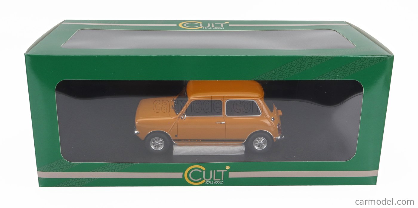 CULT-SCALE MODELS CML065-1 Scale 1/18 | MINI 1275GT 1969 YELLOW