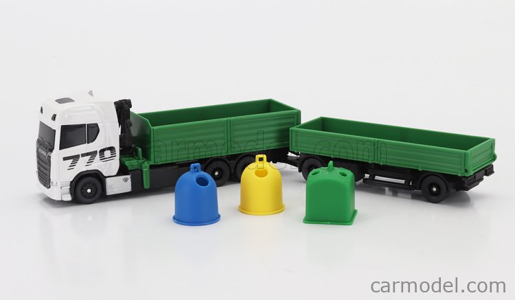 MAISTO 11682-04 Scale 1/64 | SCANIA S770 V8 TRUCK WITH GRUE 2021 WHITE ...