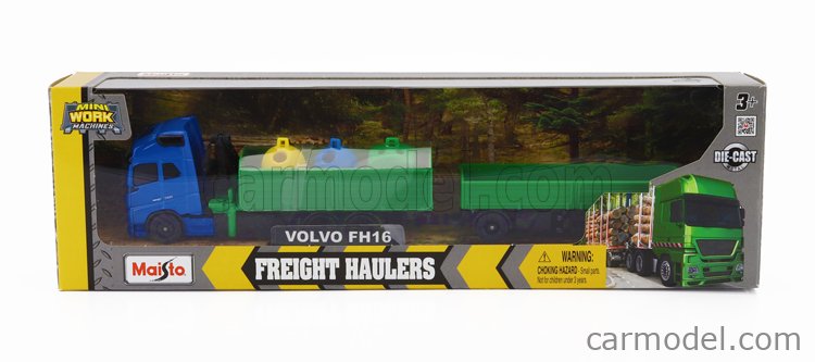 MAISTO 11682-03 Scale 1/64 | VOLVO FH16 XL 750 TRUCK WITH GRUE 2021 ...