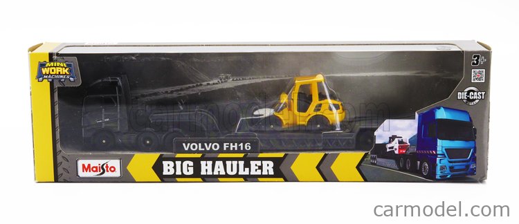 MAISTO 11681-03 Scale 1/64 | VOLVO FH16 XL 750 TRUCK PIANALE TRASPORTO ...