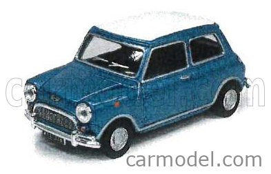 HONGWELL C251PND-41340 Scale 1/43 | MINI COOPER 1969 BLUE WHITE