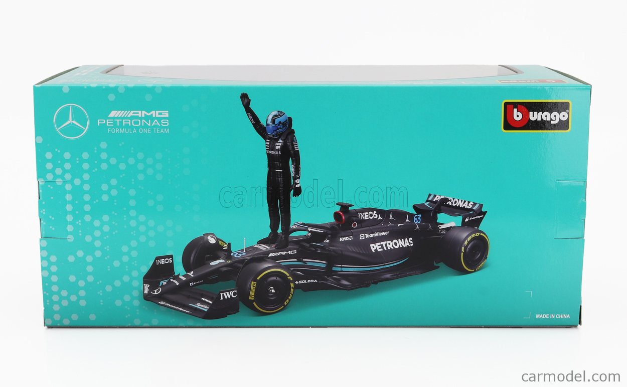 BURAGO 18-28037-RUS Scale 1/24 | MERCEDES GP F1 W14 TEAM MERCEDES-AMG ...