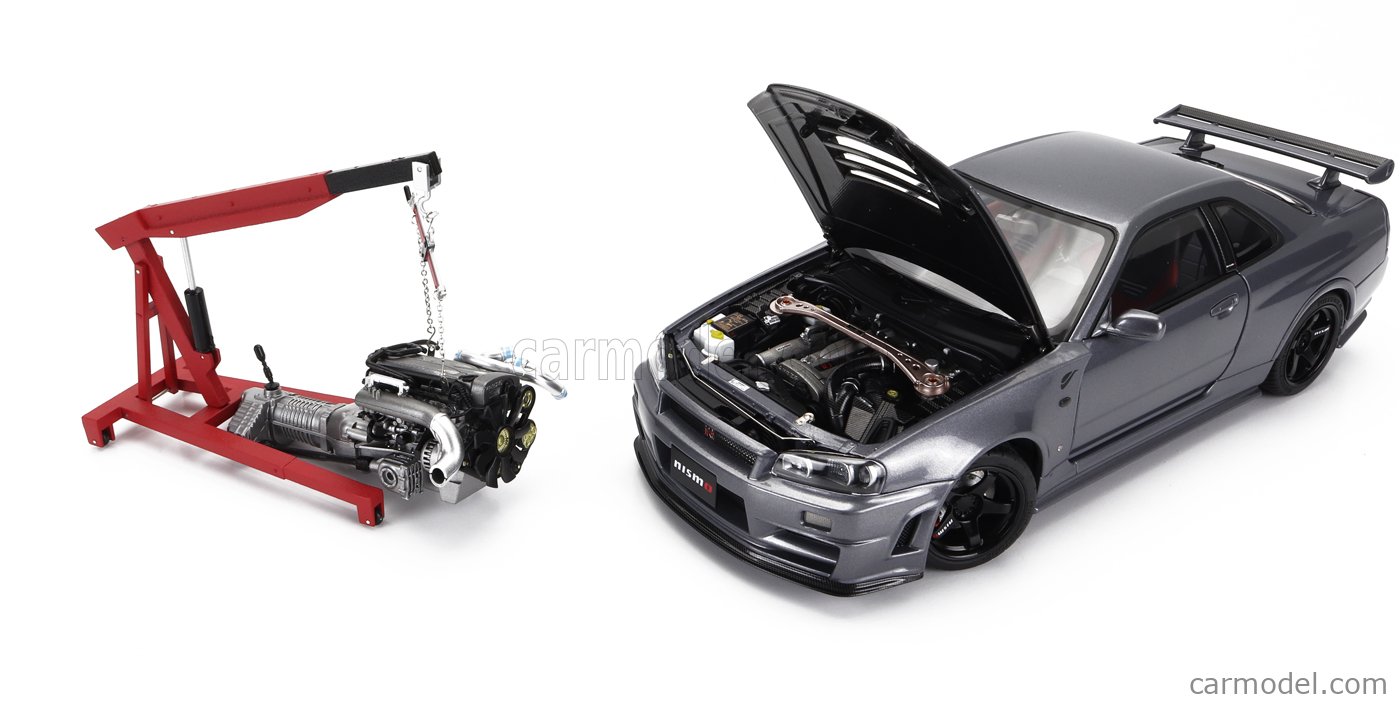 MOTORHELIX M83409 Escala 1/18 | NISSAN SKYLINE GT-R (R34) NISMO Z-TUNE ...