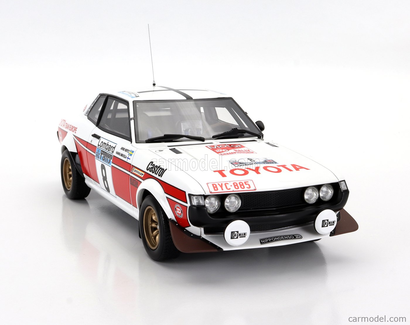 OTTO-MOBILE OT1044 Scale 1/18 | TOYOTA CELICA 2000GT RA21 N 8 2nd RALLY ...