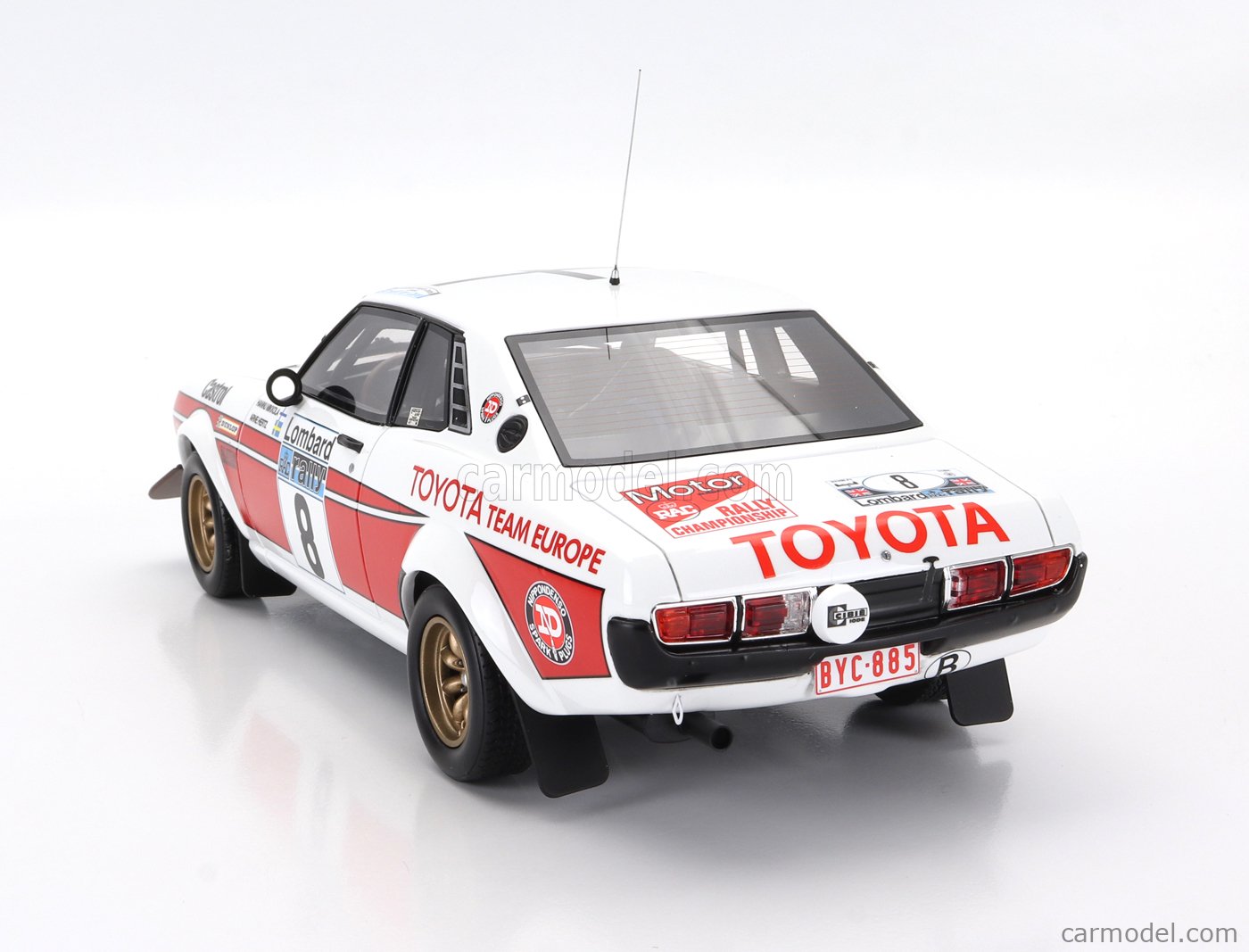 OTTO-MOBILE OT1044 Scale 1/18 | TOYOTA CELICA 2000GT RA21 N 8 2nd RALLY ...