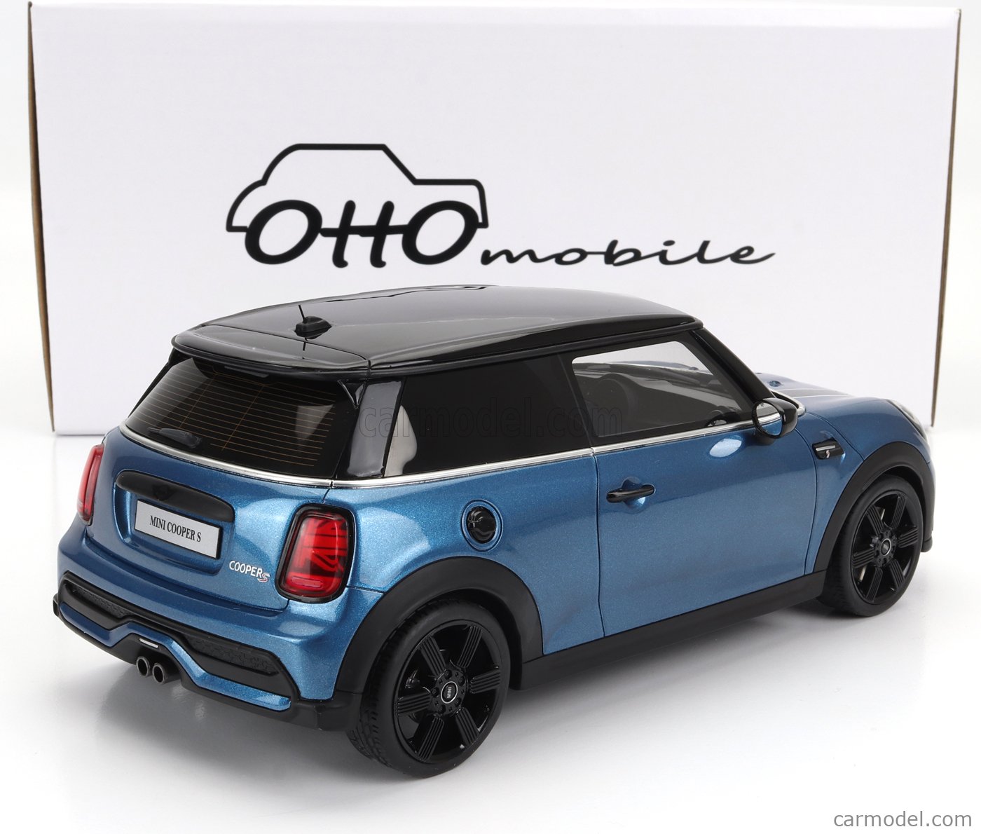 OTTO-MOBILE OT982 Scale 1/18 | MINI COOPER S 2021 BLUE BLACK