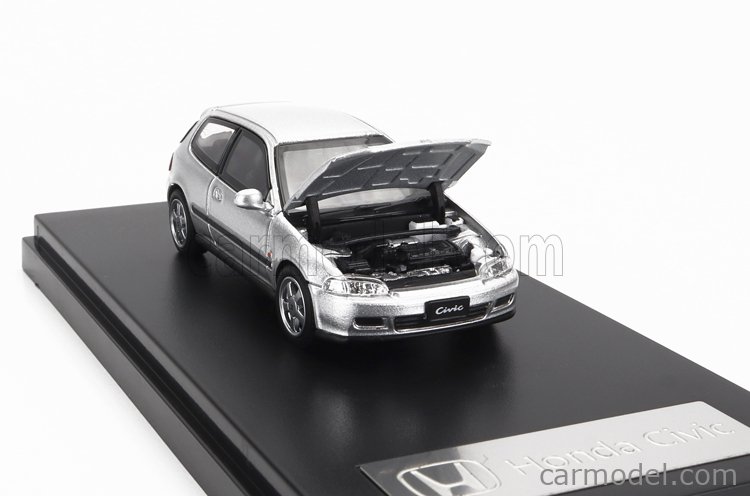LCD-MODEL LCD64034-Si Echelle 1/64 | HONDA CIVIC EG6 VTEC 1993 SILVER
