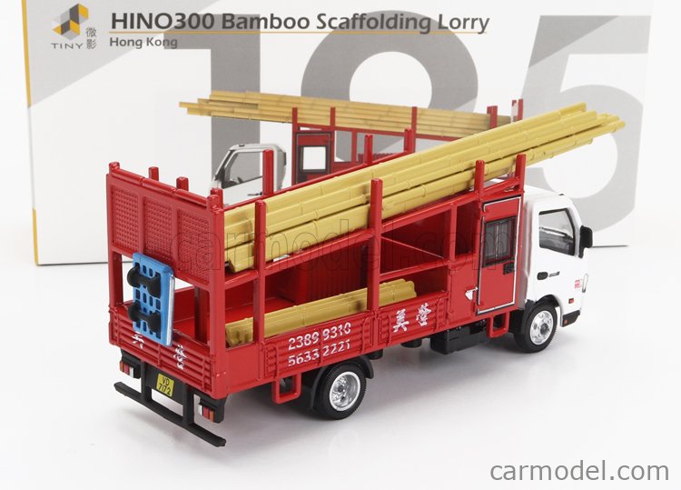 TINY TOYS ATC65513 Scale 1/64 | HINO 195 BAMBOO SCAFFOLDING LORRY TRUCK ...