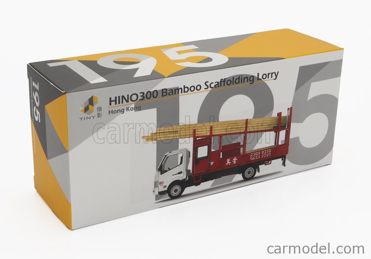 TINY TOYS ATC65513 Scale 1/64 | HINO 195 BAMBOO SCAFFOLDING LORRY TRUCK ...
