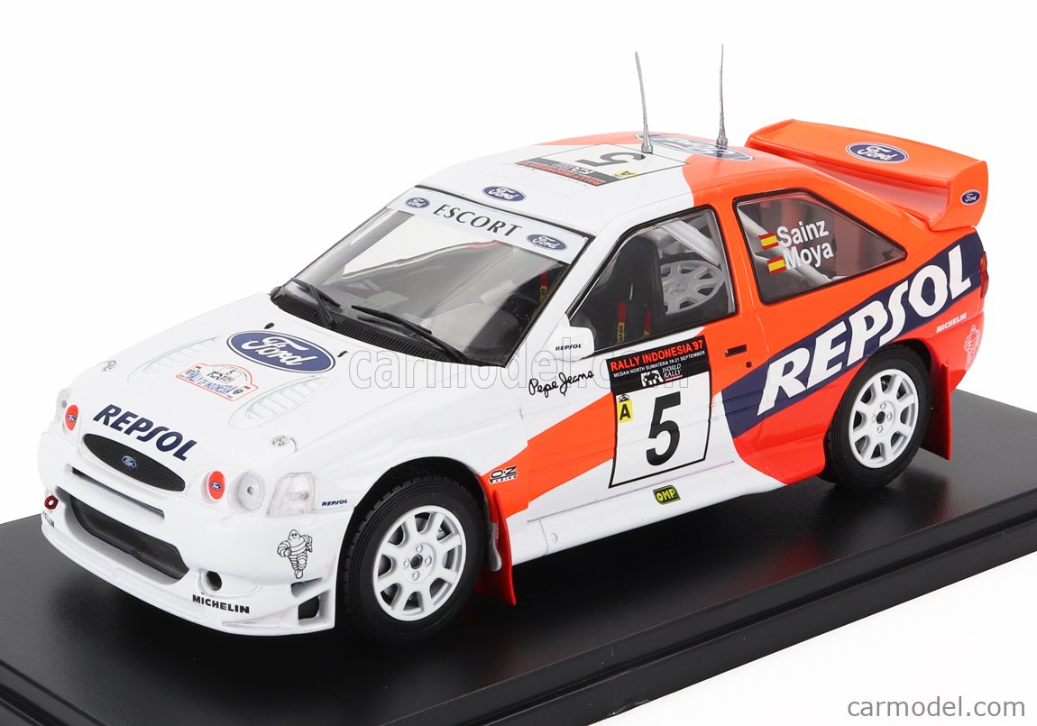 EDICOLA AAWRC054 Echelle 1/24 | FORD ENGLAND ESCORT WRC TEAM REPSOL N 5 ...