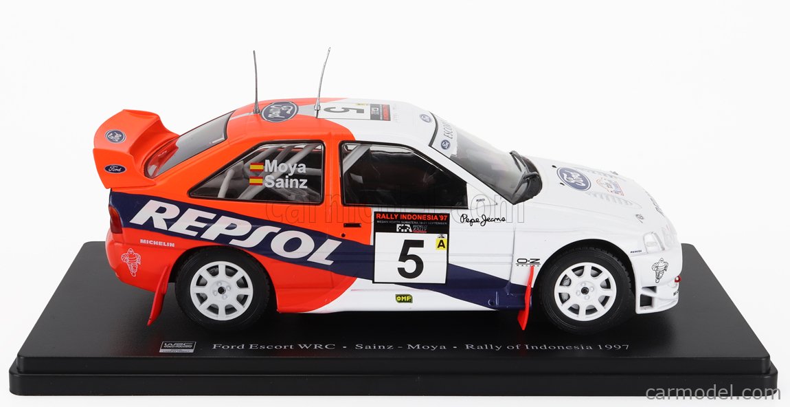 EDICOLA AAWRC054 Scale 1/24 | FORD ENGLAND ESCORT WRC TEAM REPSOL N 5 ...