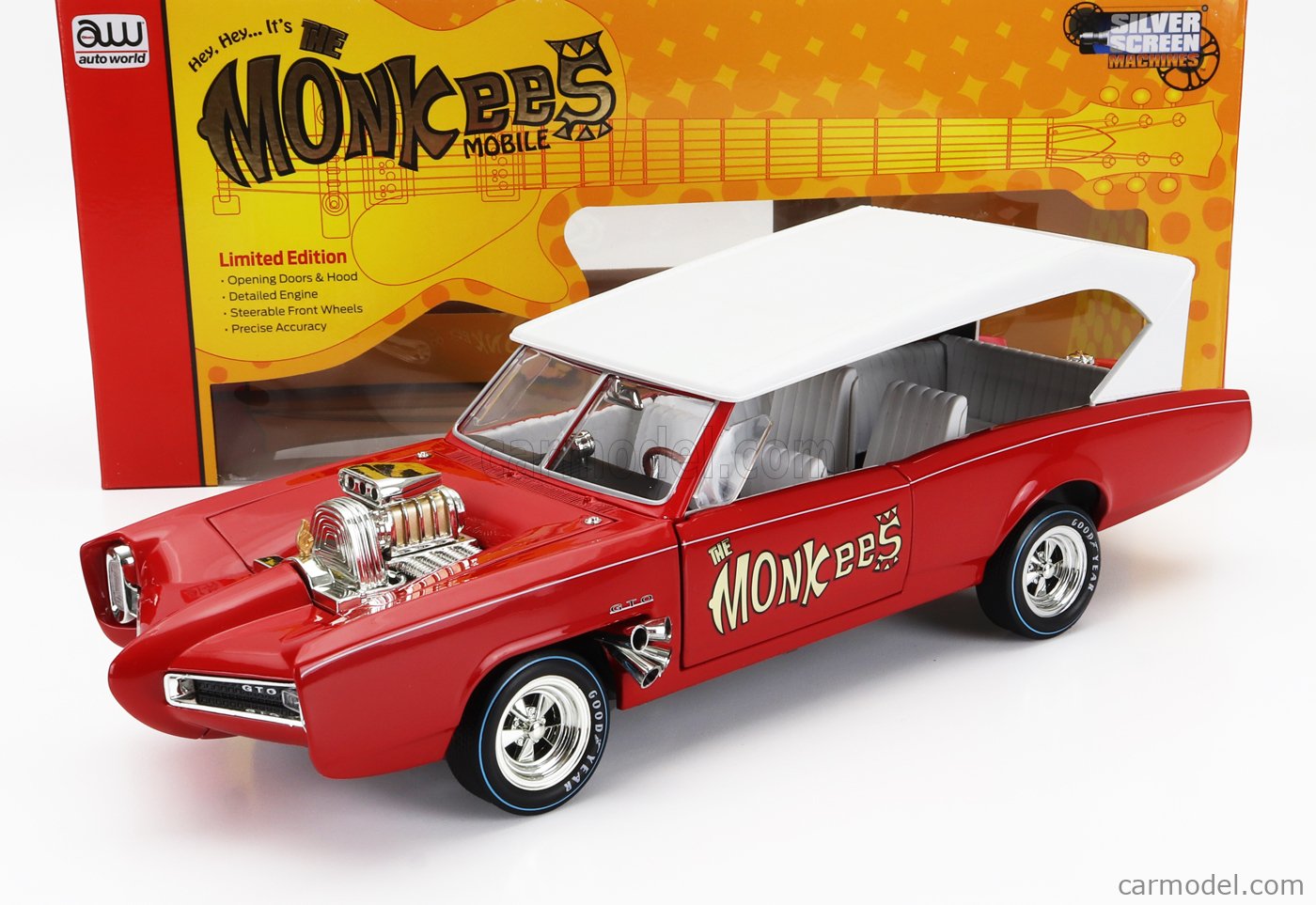 AUTOWORLD AWSS144/06 Echelle 1/18 | PONTIAC GTO CONVERTIBLE ...