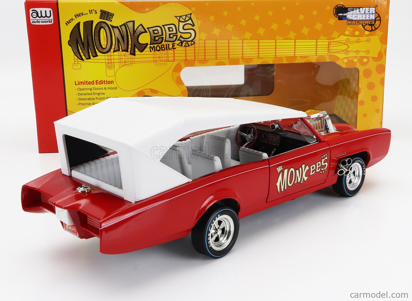 AUTOWORLD AWSS144/06 Echelle 1/18 | PONTIAC GTO CONVERTIBLE ...