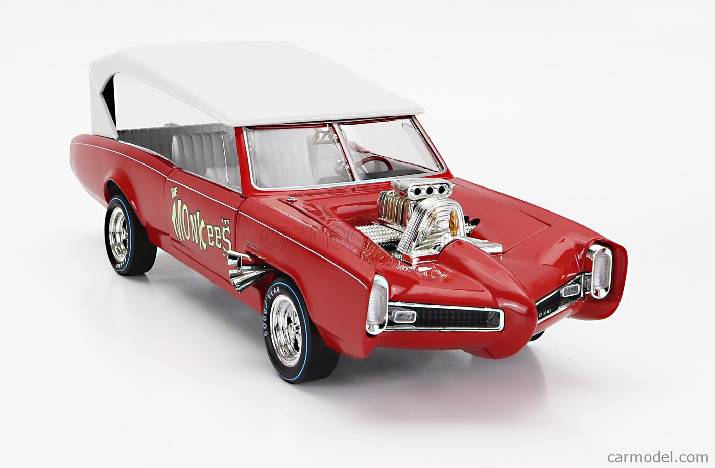 AUTOWORLD AWSS144/06 Scale 1/18 | PONTIAC GTO CONVERTIBLE MONKEEMOBILE ...
