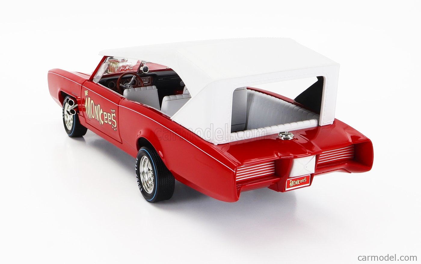 AUTOWORLD AWSS144/06 Scale 1/18 | PONTIAC GTO CONVERTIBLE MONKEEMOBILE ...