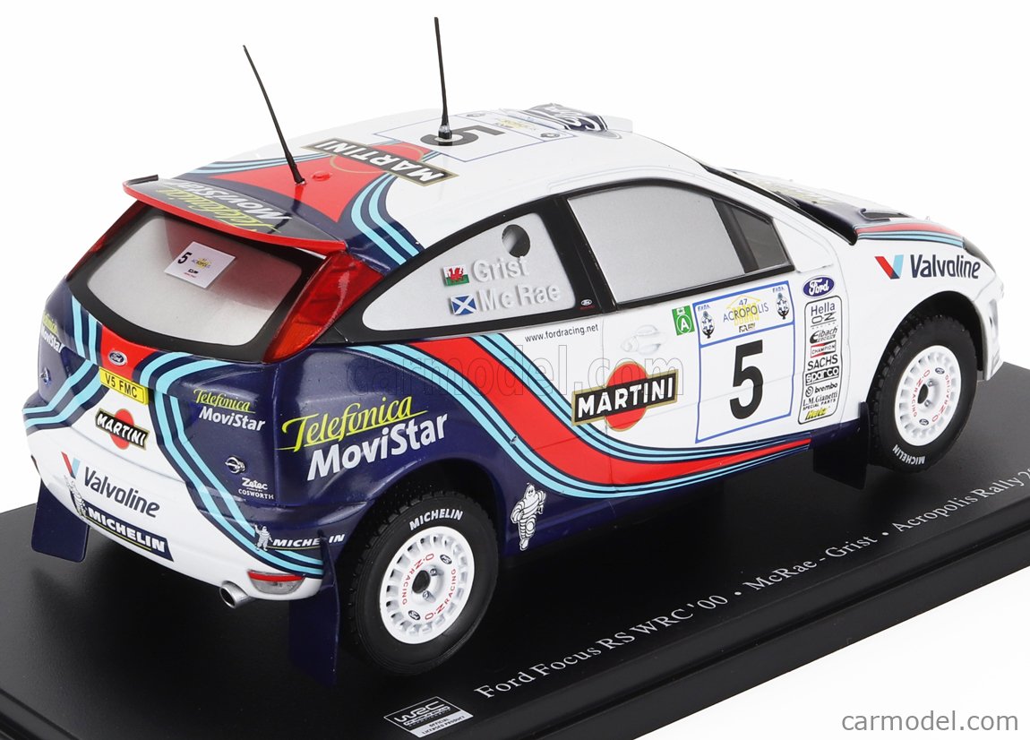 EDICOLA AAWRC048 Scale 1/24 | FORD ENGLAND FOCUS WRC TEAM MARTINI ...