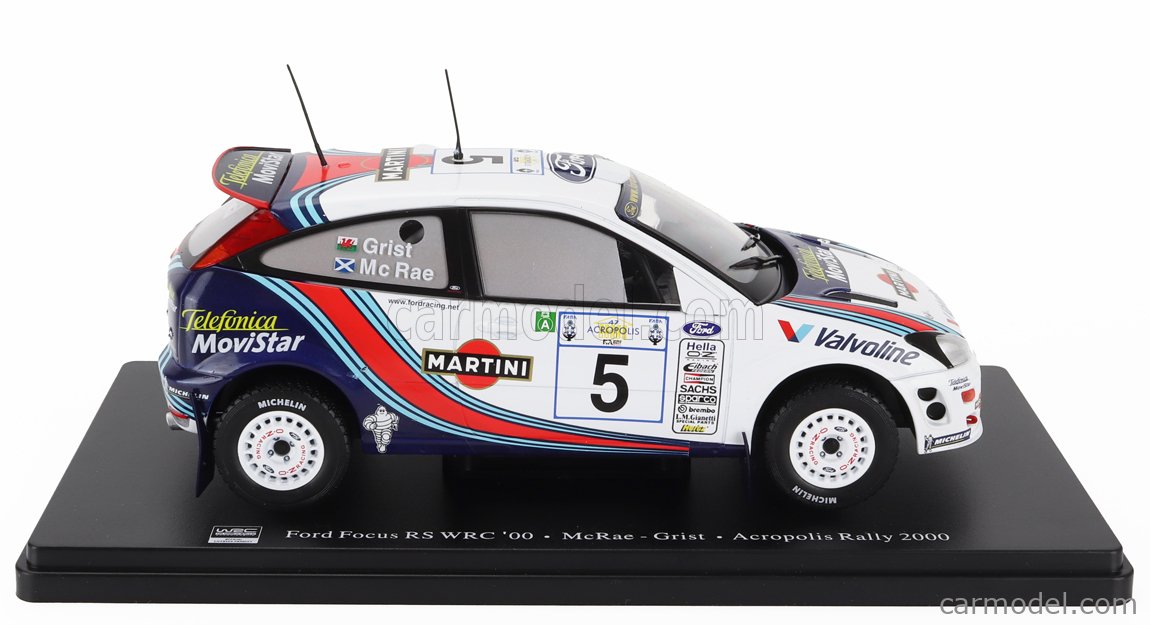 EDICOLA AAWRC048 Escala 1/24 | FORD ENGLAND FOCUS WRC TEAM MARTINI ...