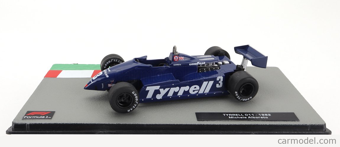 EDICOLA FORMULA1AUTOCOL203 Scale 1/43 | TYRRELL F1 011 DENIM N 3 LONG ...