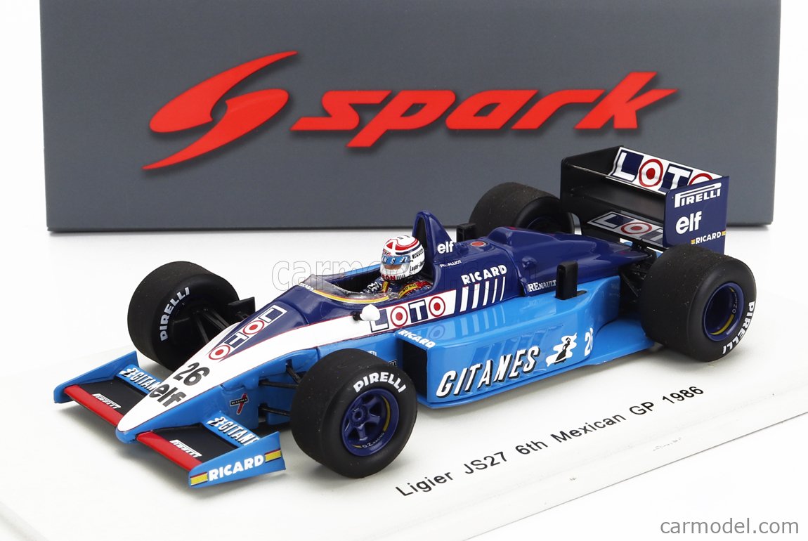 SPARK-MODEL S4266 Escala 1/43 | LIGIER F1 JS27 TEAM EQUIPE LIGIER N 26 ...