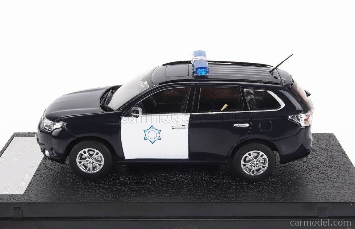 VITESSE 29393 Scale 1/43 | MITSUBISHI OUTLANDER MACAU POLICE 2010 BLACK ...