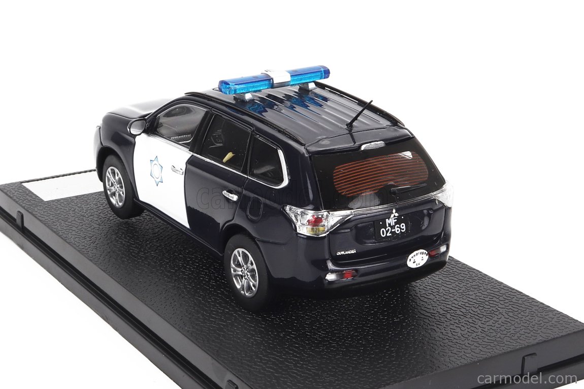 VITESSE 29393 Scale 1/43 | MITSUBISHI OUTLANDER MACAU POLICE 2010 BLACK ...