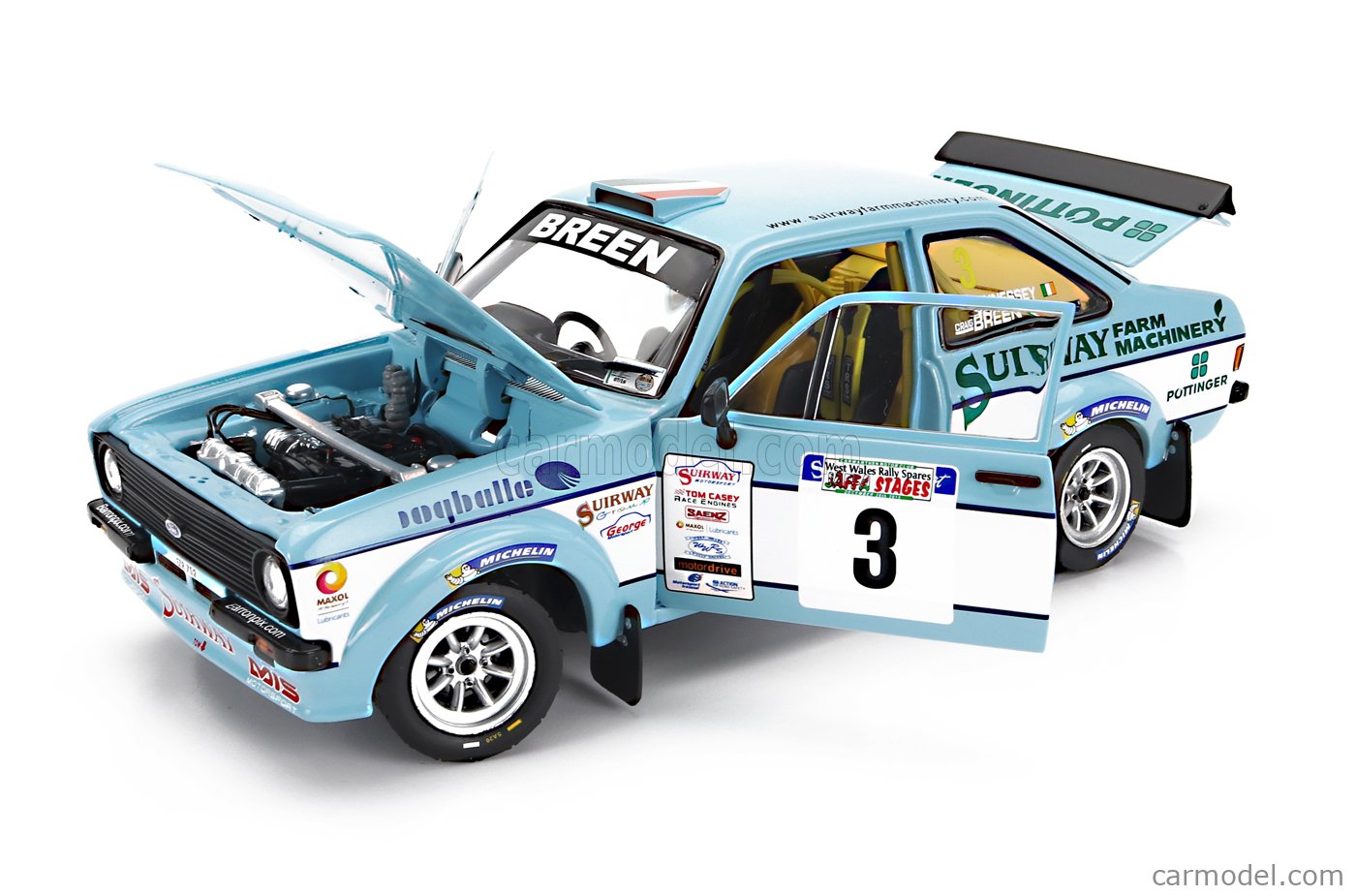 SUN-STAR 04859R Scala 1/18 | FORD ENGLAND ESCORT MKII RS 1800 N 3 ...