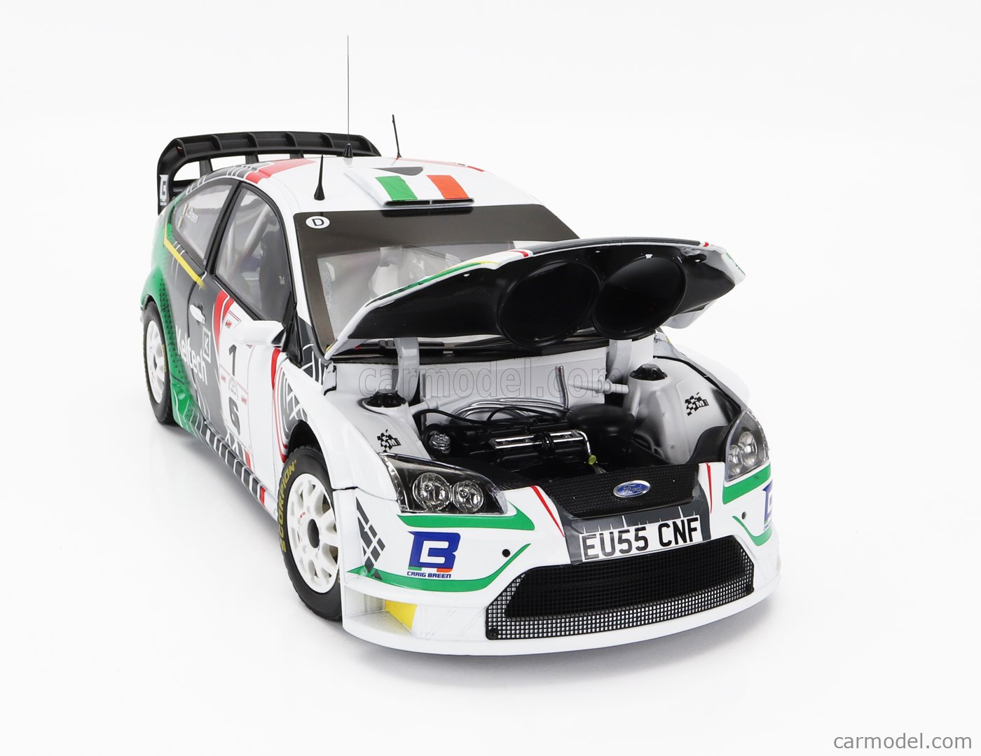 SUN-STAR 03980 Scala 1/18 | FORD ENGLAND FOCUS RS WRC KELTECH N 1 ...