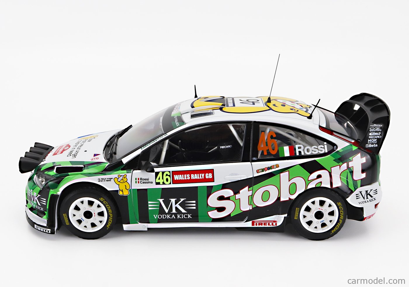 SUN-STAR 03939 Scale 1/18 | FORD ENGLAND FOCUS RS WRC STOBART N 46 ...