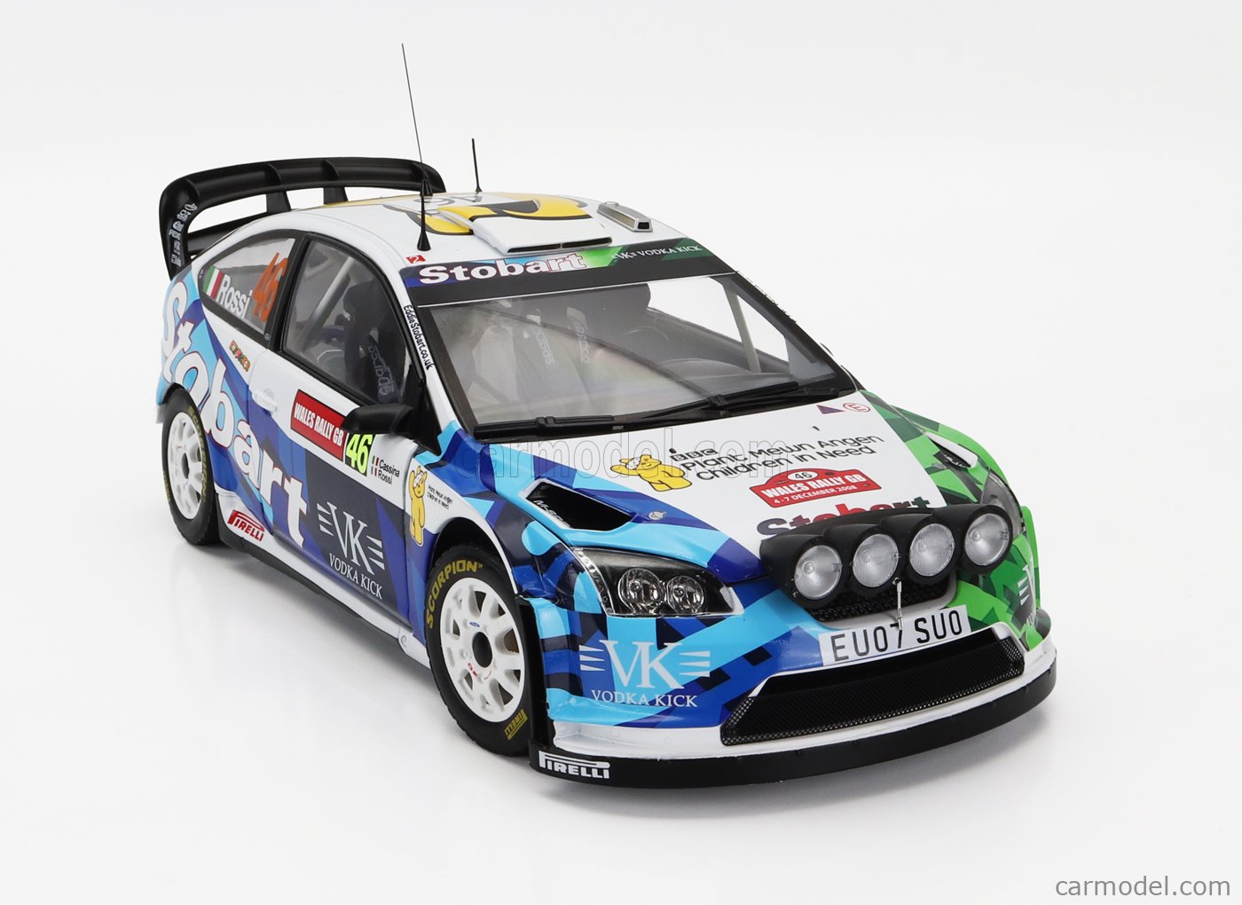 SUN-STAR 03939 Scale 1/18 | FORD ENGLAND FOCUS RS WRC STOBART N 46 ...
