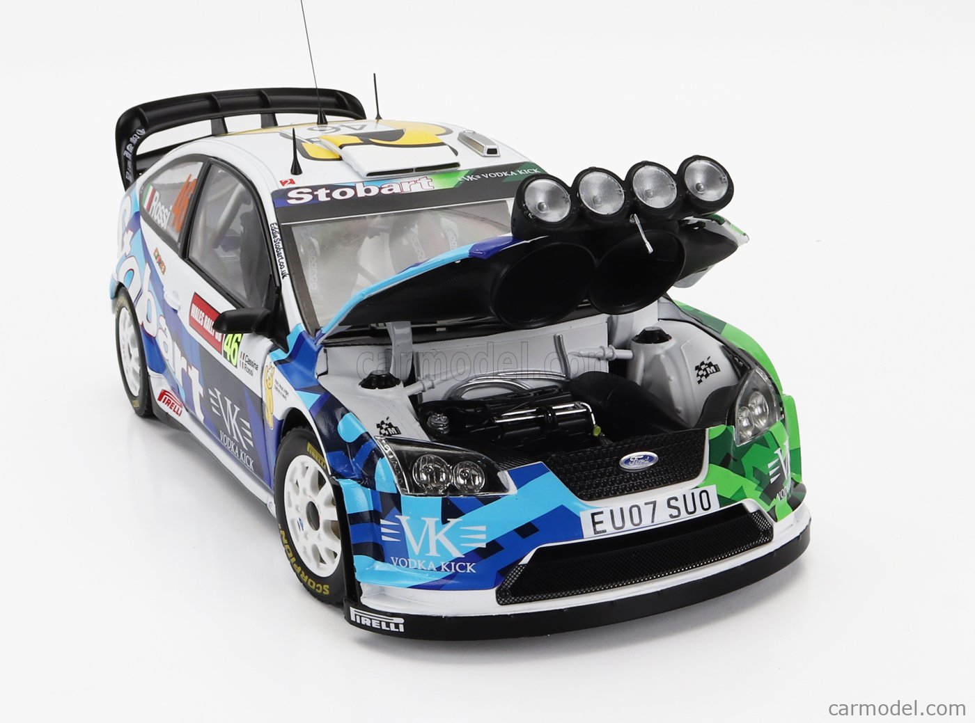 SUN-STAR 03939 Scale 1/18 | FORD ENGLAND FOCUS RS WRC STOBART N 46 ...