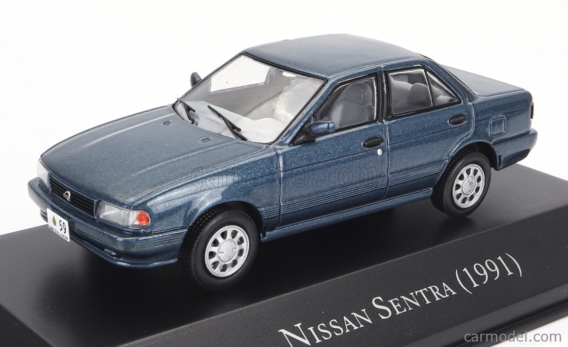 EDICOLA ARG132 Scale 1/43 | NISSAN SENTRA 1991 BLUE GREY MET