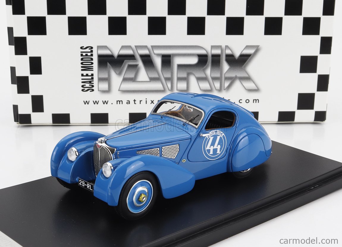 MATRIX SCALE MODELS MXR40205-011 Escala 1/43 | BUGATTI T51 DUBOS N 44 ...