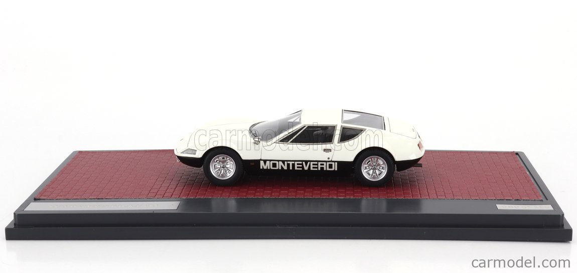 MATRIX SCALE MODELS MX41308-033 Escala 1/43 | MONTEVERDI HAI 450 GTS 1973 WHITE BLACK