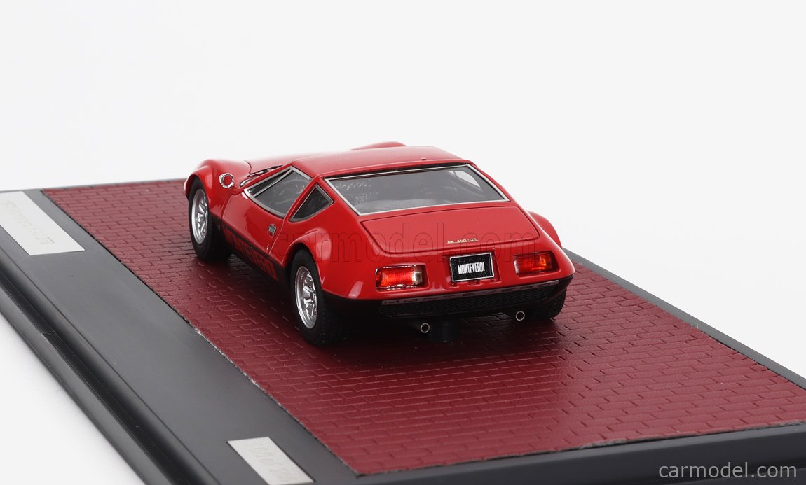 MATRIX SCALE MODELS MX41308-031 Scale 1/43 | MONTEVERDI HAI 450 GTS 1973 RED BLACK