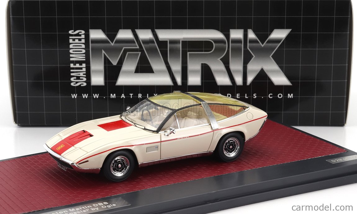 MATRIX SCALE MODELS MX40108-113 Scale 1/43 | ASTON MARTIN DBS V8 1962 ...