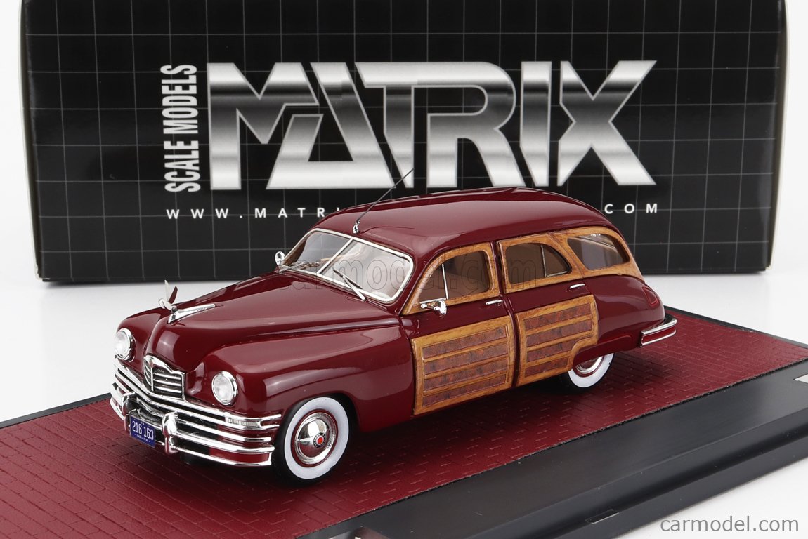 MATRIX SCALE MODELS MX21601-063 Scala 1/43 | PACKARD 8 EIGHT STATION ...