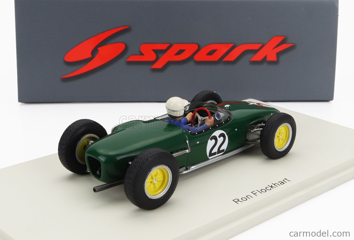 SPARK-MODEL S1823 Scale 1/43 | LOTUS F1 18 N 22 FRENCH GP 1960 RON ...