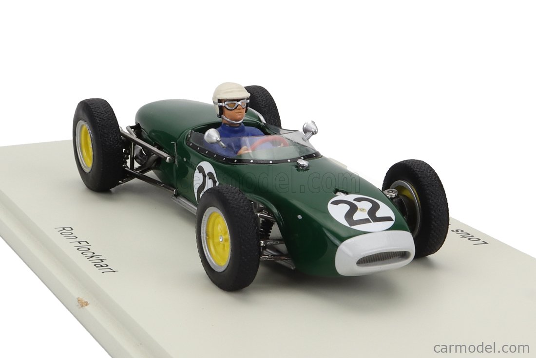 SPARK-MODEL S1823 Scale 1/43 | LOTUS F1 18 N 22 FRENCH GP 1960 RON ...