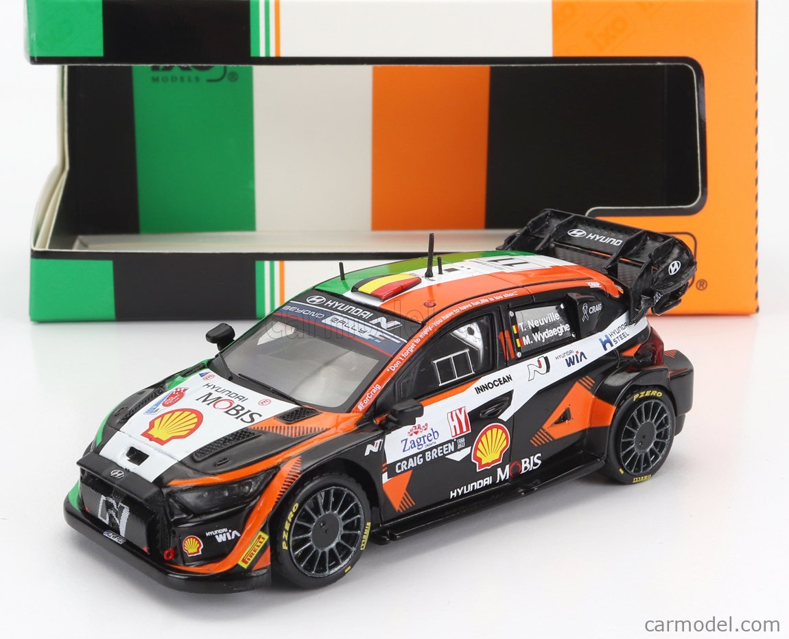 IXO-MODELS RAM900.22 Masstab: 1/43 | HYUNDAI i20 N RALLY1 TEAM SHELL ...
