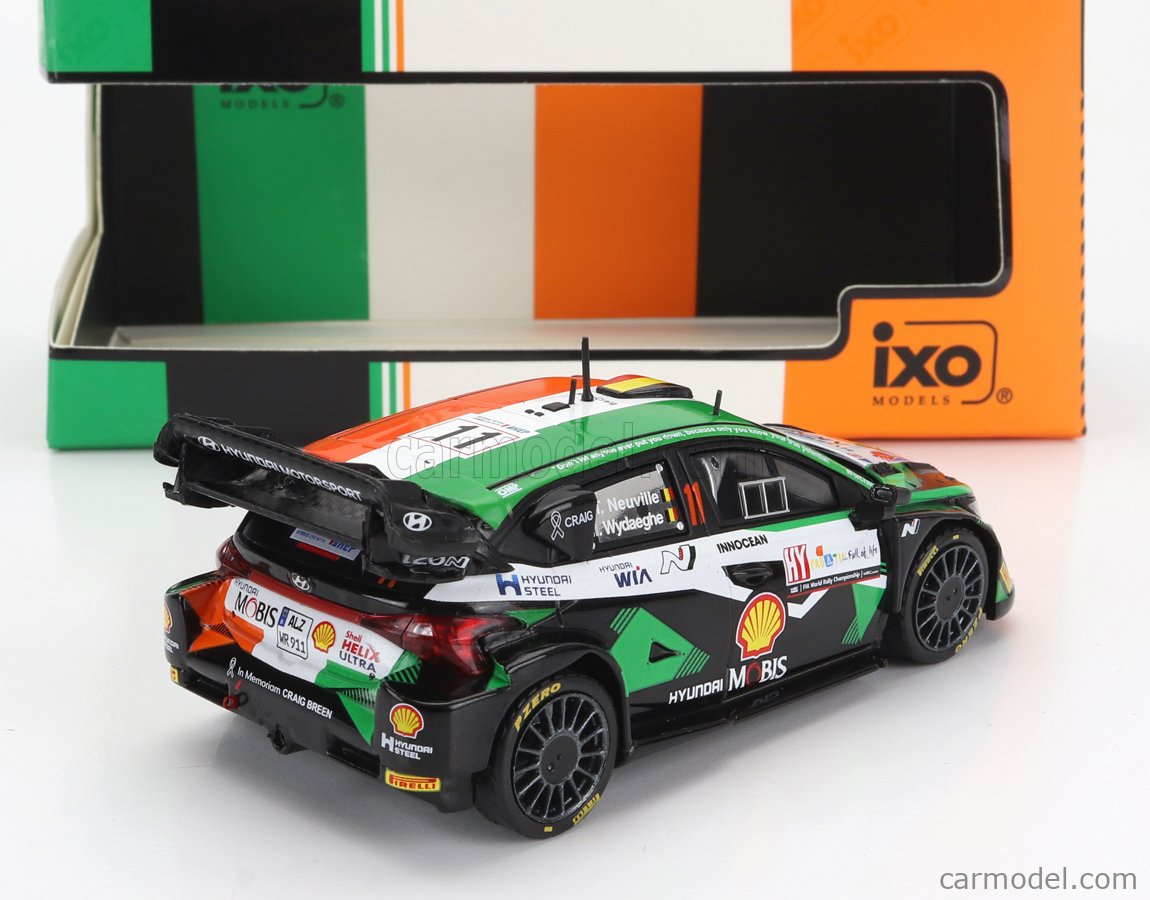 IXO-MODELS RAM900.22 Scale 1/43 | HYUNDAI i20 N RALLY1 TEAM SHELL MOBIS ...