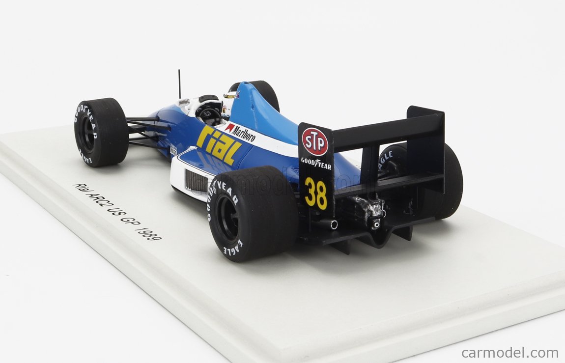 SPARK-MODEL S4312 Escala 1/43 | RIAL F1 ARC2 N 38 USA GP 1989 CHRISTIAN ...