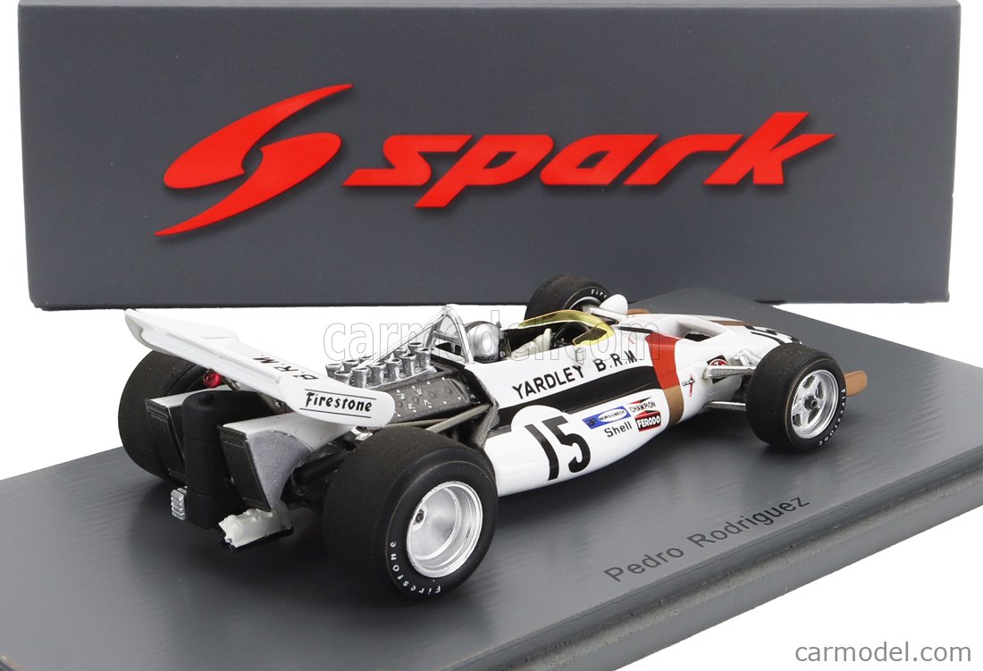 SPARK-MODEL S5273 Escala 1/43 | BRM F1 P160 N 15 MONACO GP 1971 PEDRO ...
